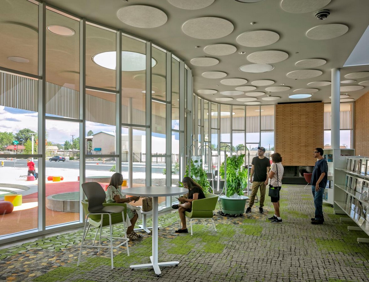Transformative Architecture CABQ International District Library - Archzest